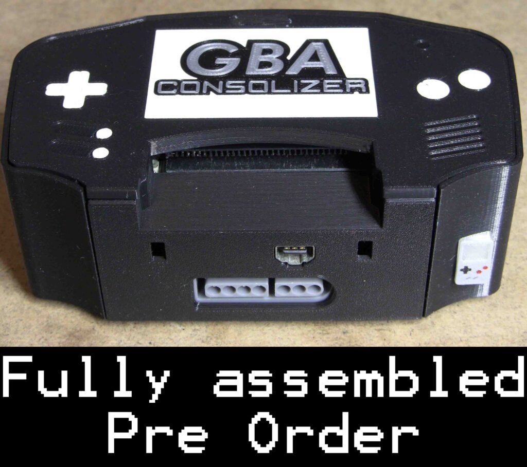 GBA Consolizer kit Full case version