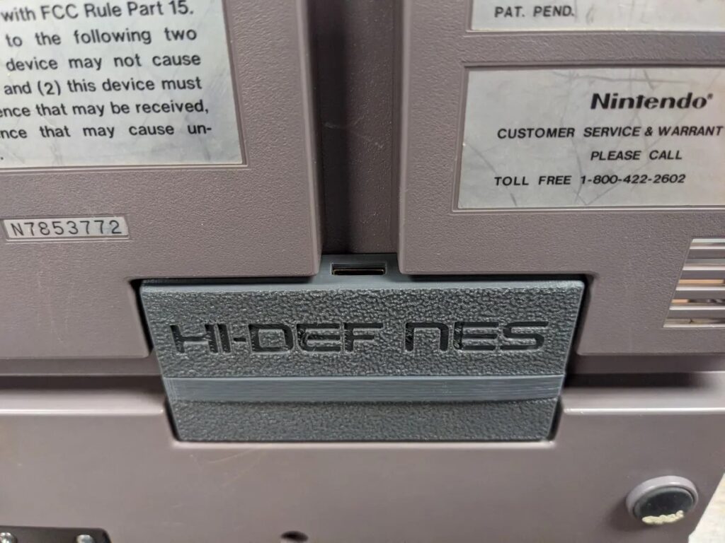 NES Front Loader #NoCutMod for Hi-Def NES