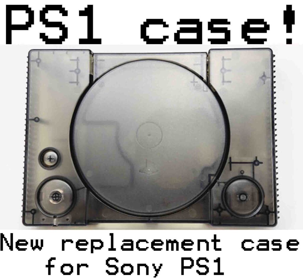Sony PS1 Replacement Case SMOKE
